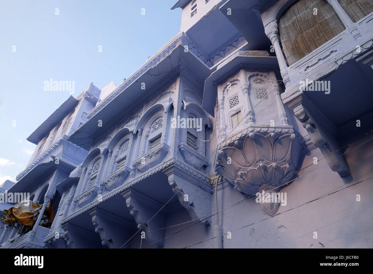 Blue india blue house building hi-res stock photography and images - Alamy