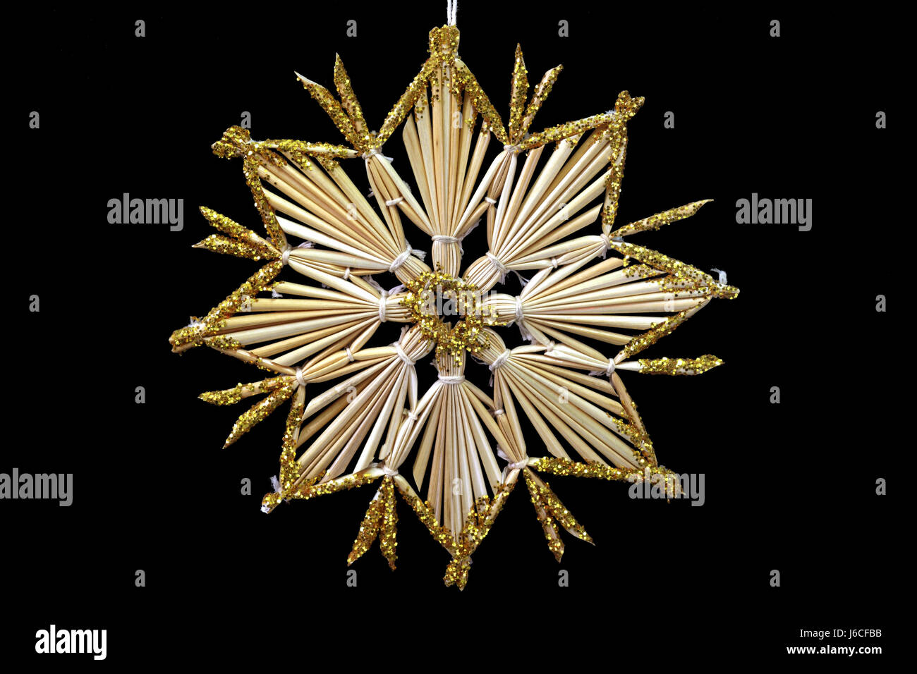 straw christmas tree decorations done handicrafts star gold decoration ...