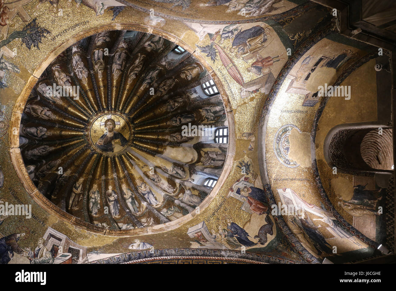 Inside of Chora Church in Istanbul City, Turkey Stock Photo - Alamy