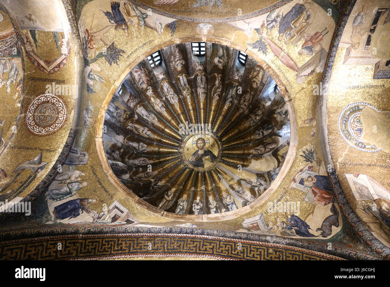 Inside of Chora Church in Istanbul City, Turkey Stock Photo - Alamy