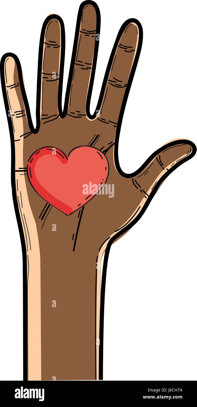 Thumb hand raised in Stock Vector Images - Alamy