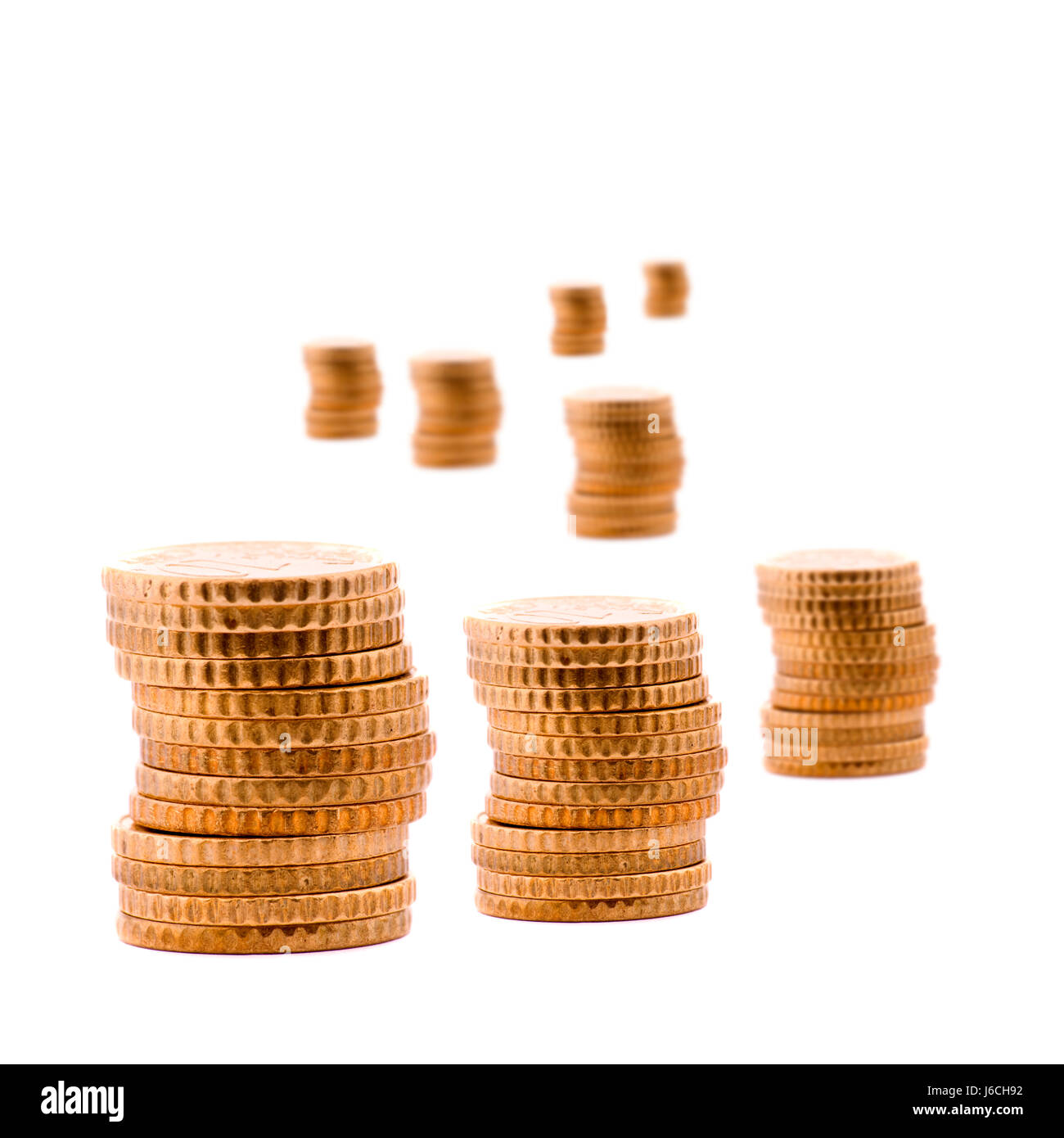 Coins minted Cut Out Stock Images & Pictures - Alamy