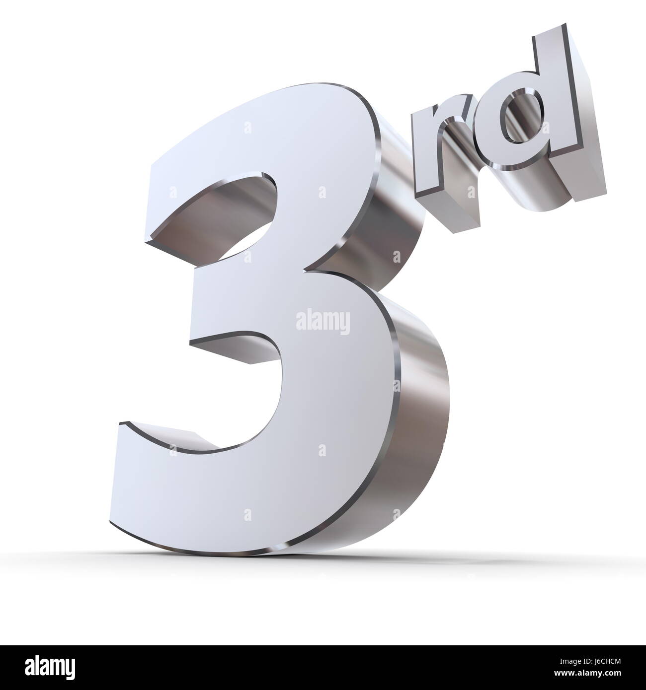 Silver metallic model 3 hi-res stock photography and images - Alamy