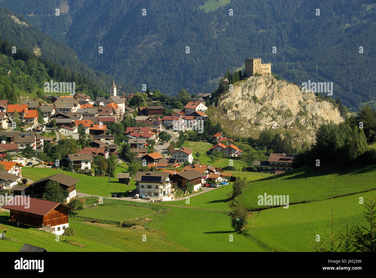 ladis laudegg - ladis castle laudegg 11 Stock Photo - Alamy