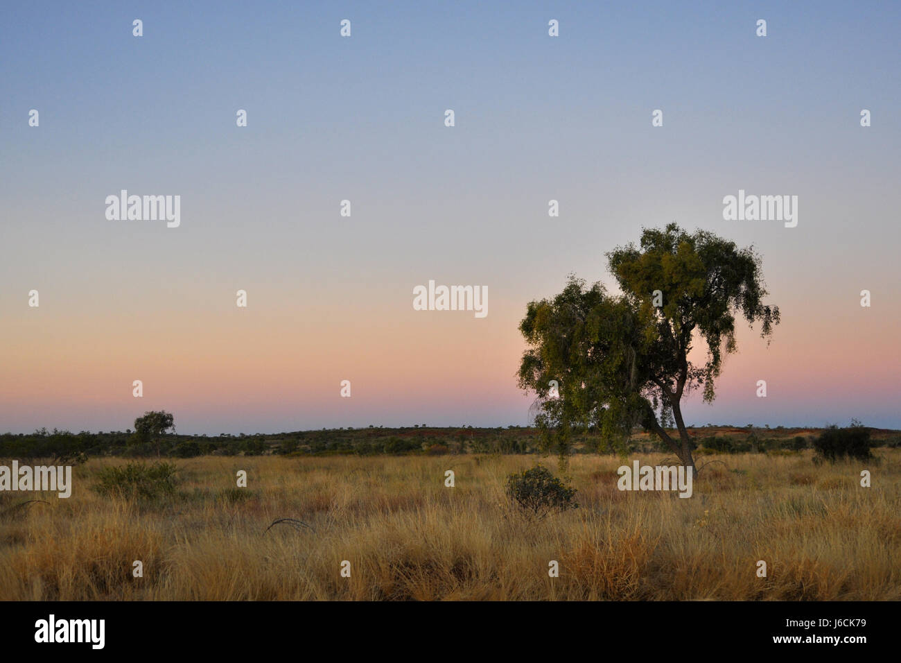 sunset in the outback Stock Photo - Alamy