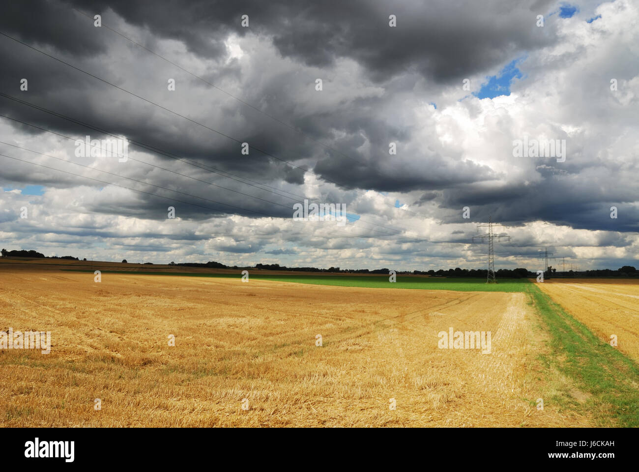 field weather clouds agricultural horizon agriculture farming field ...