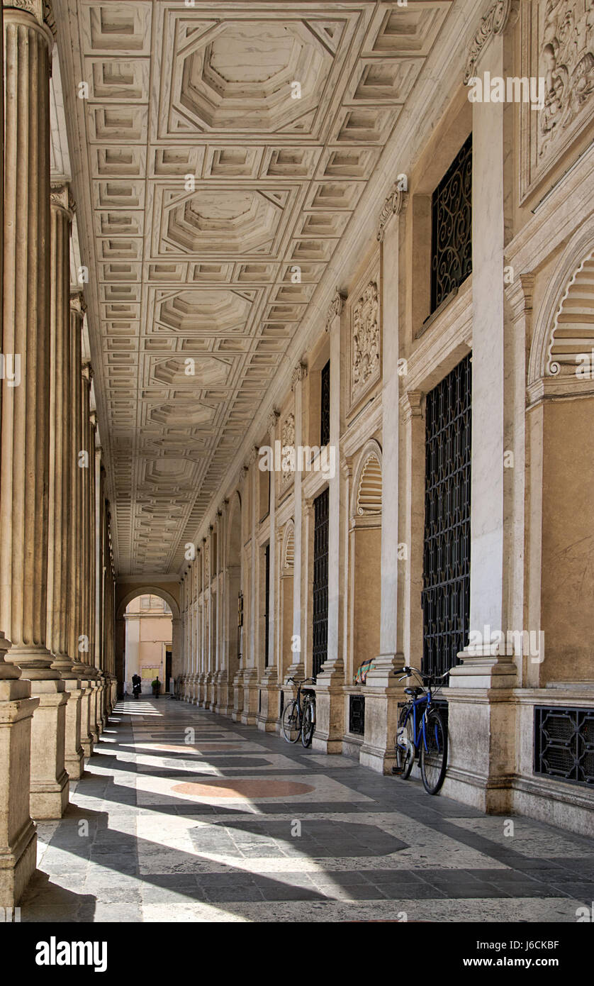 baroque Rome roma arcade style of construction architecture ...
