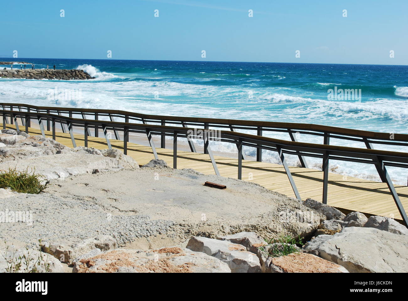 wood beach seaside the beach seashore ramp walkway boardwalk path way ...