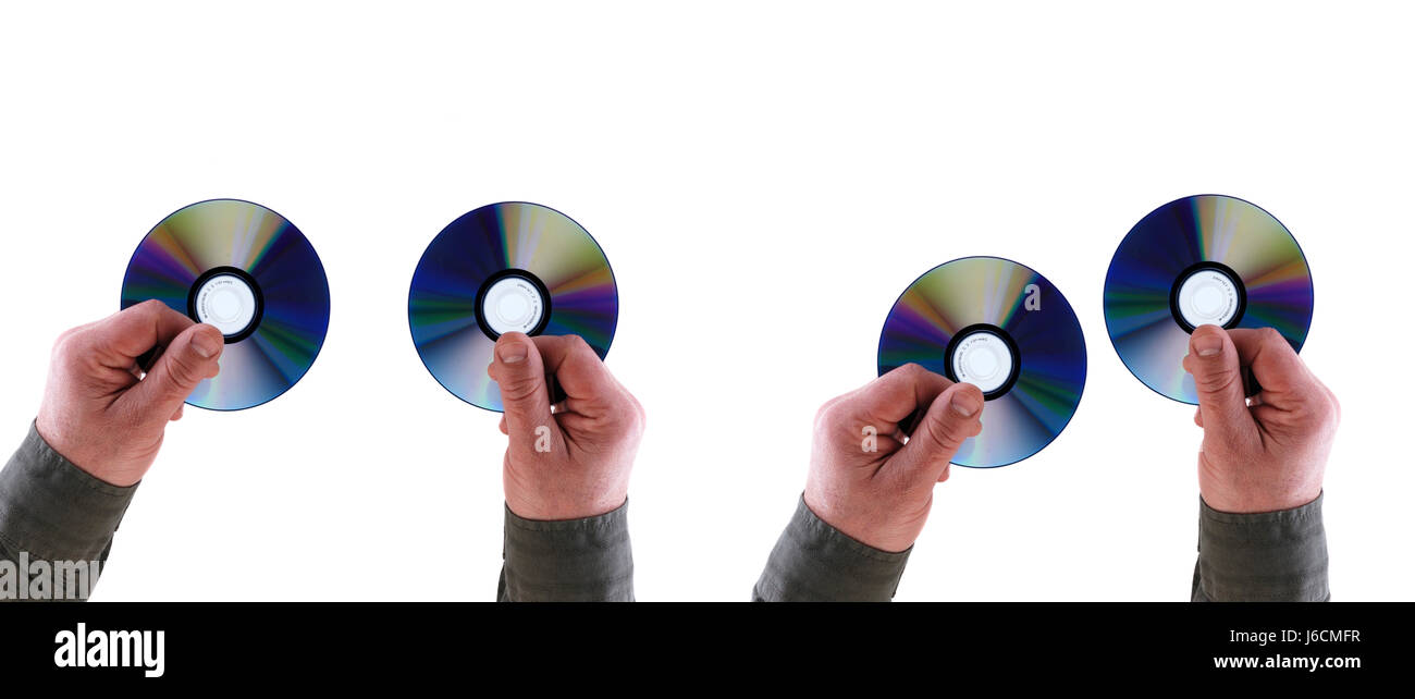 hand disc hold data informations substratums facts information ...