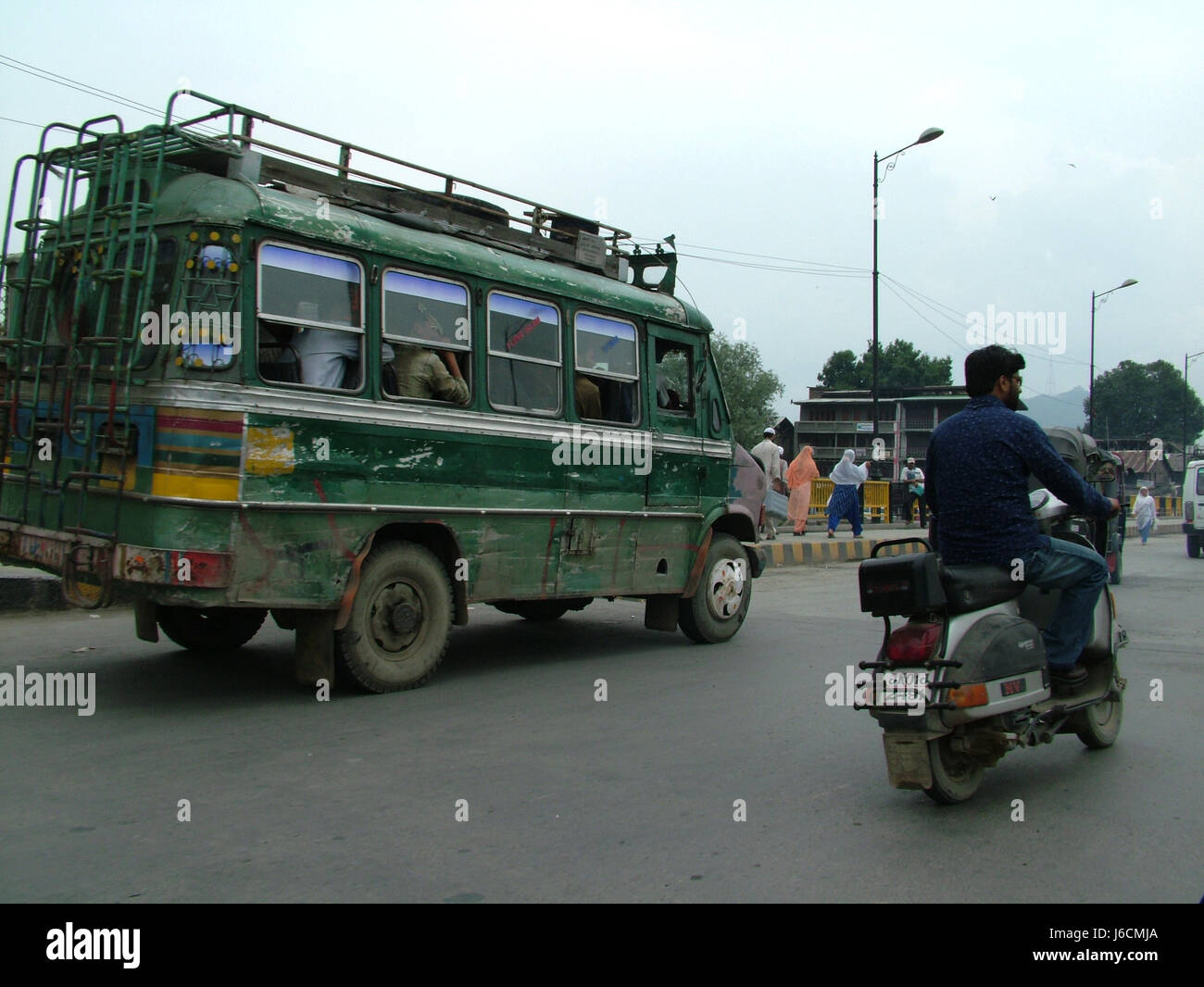 Local Transport Bus, Busy Schedule Daily life, Beautiful Valley ...