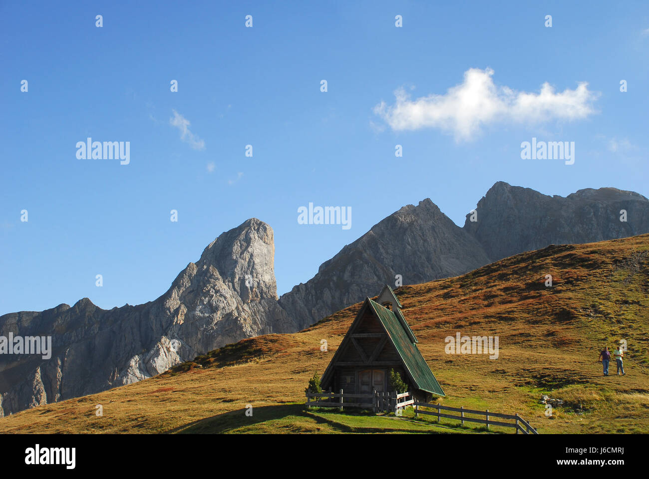 church dolomites chapel high mountains italy church dolomites hike go ...