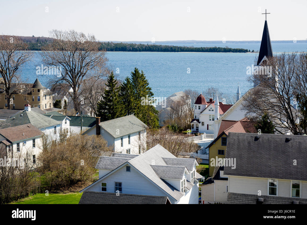 Mackinac Island Michigan,Historic State Parks Park Mackinaw,Straits of ...