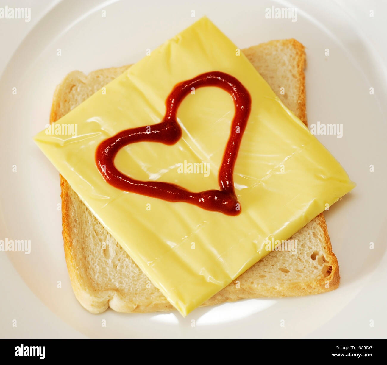 plate toast love in love fell in love soft cheese heart pictogram ...
