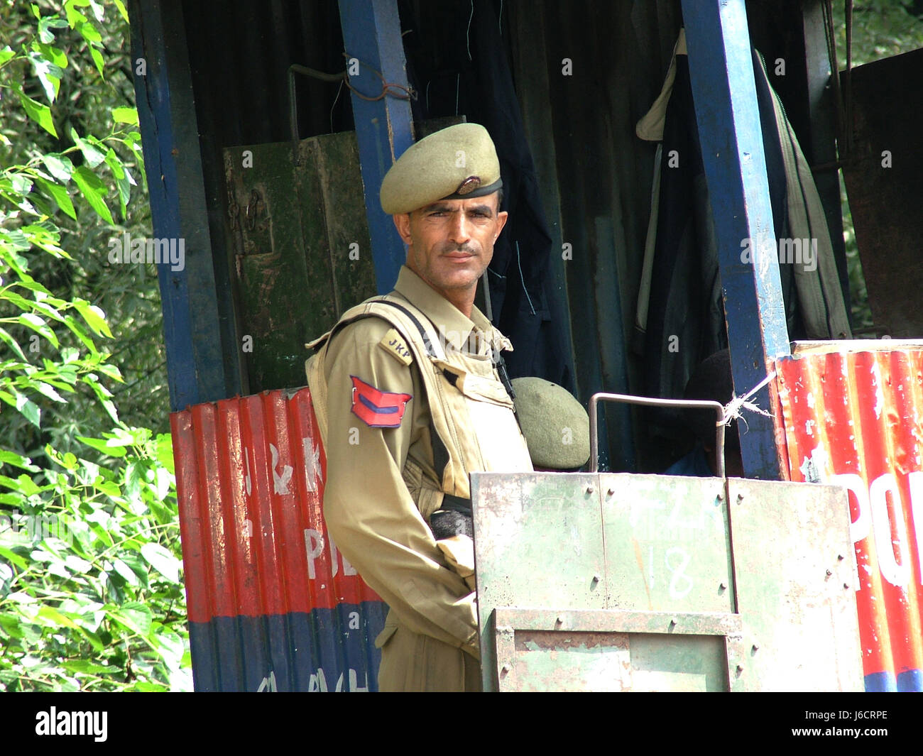 Kashmir Traffic Police, Srinagar, India (Copyright © Saji Maramon Stock ...