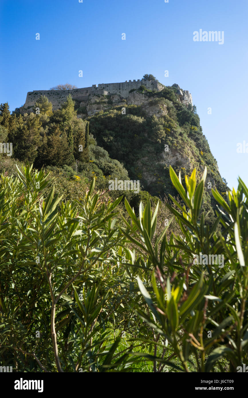 Angelocastro fortress in Corfu island, Greece Stock Photo - Alamy
