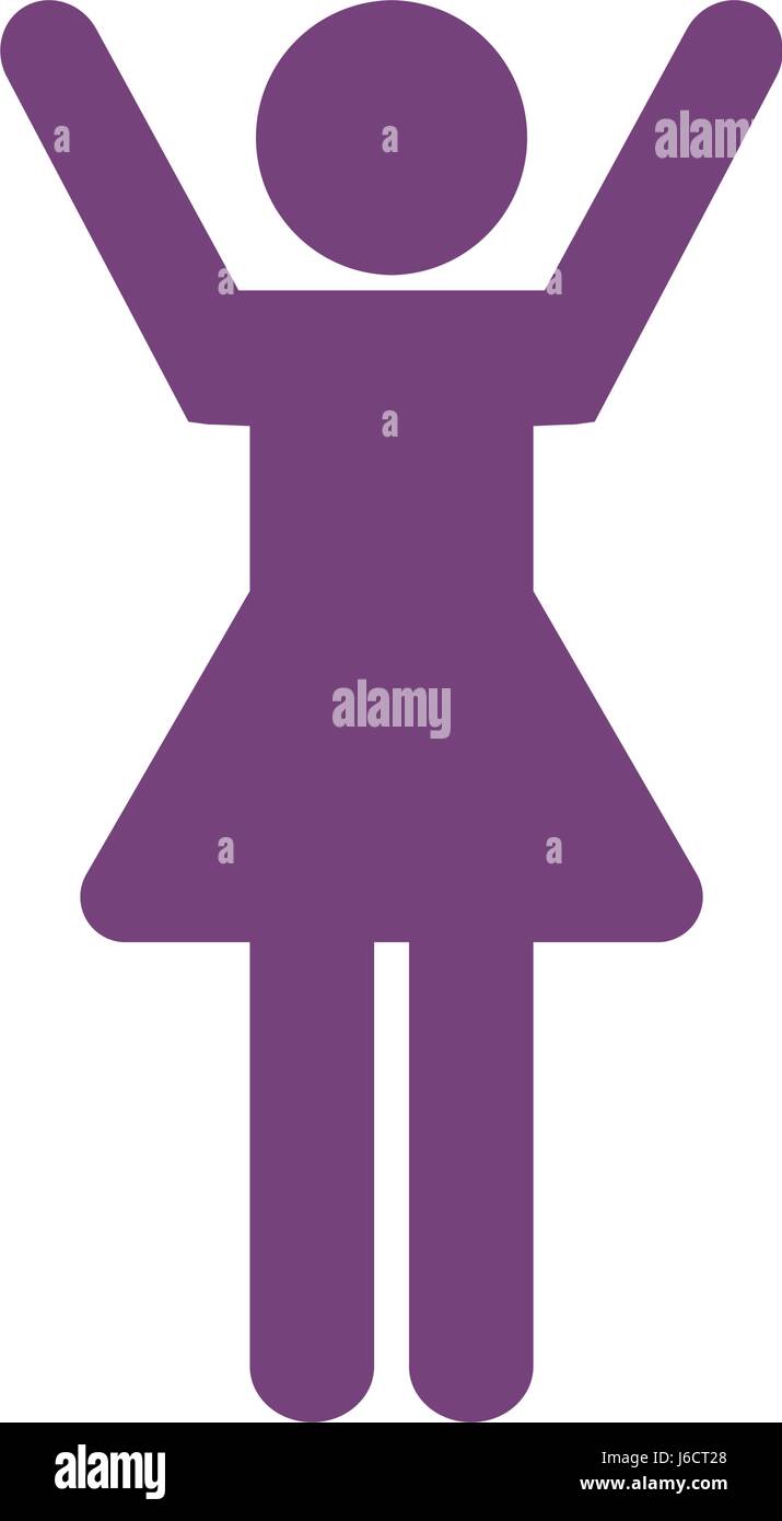 pictogram woman icon Stock Vector Image & Art - Alamy