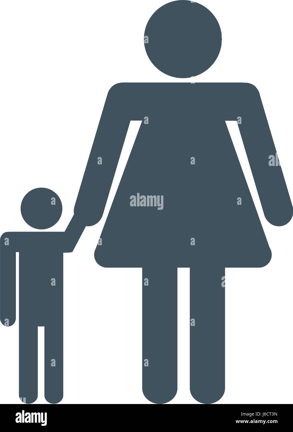 Portrait beautiful family parents Stock Vector Images - Alamy