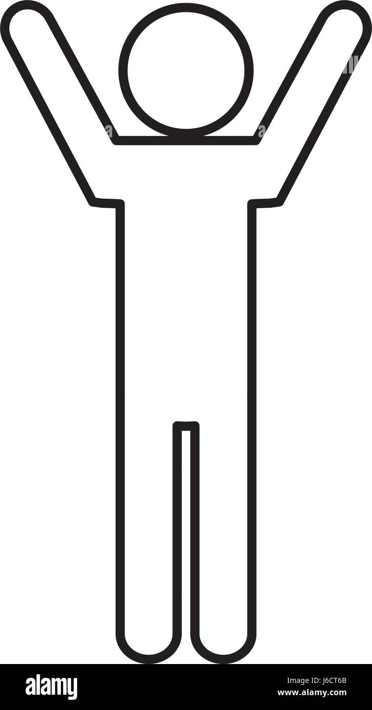 pictogram man icon Stock Vector Image & Art - Alamy