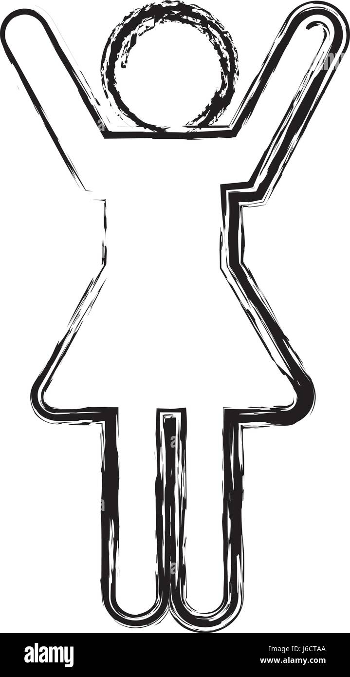 pictogram woman icon Stock Vector Image & Art - Alamy