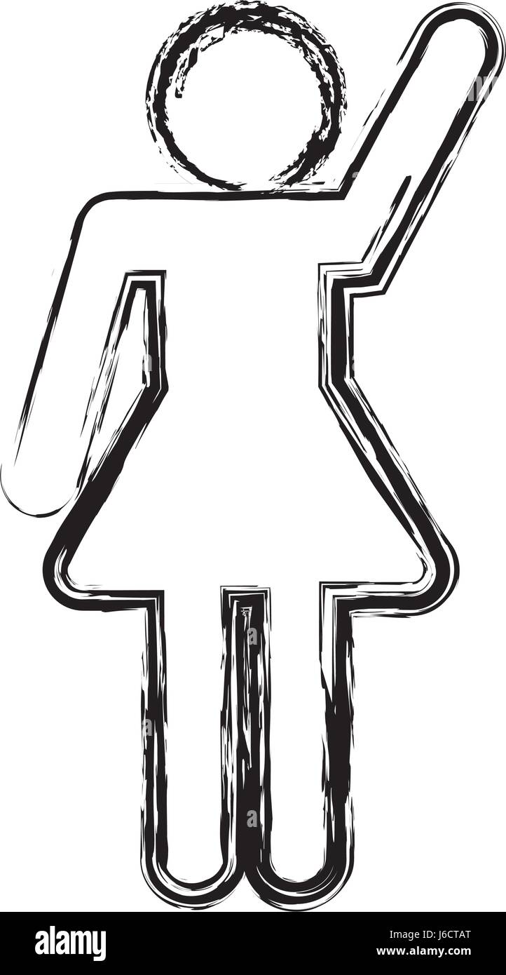 pictogram woman icon Stock Vector Image & Art - Alamy