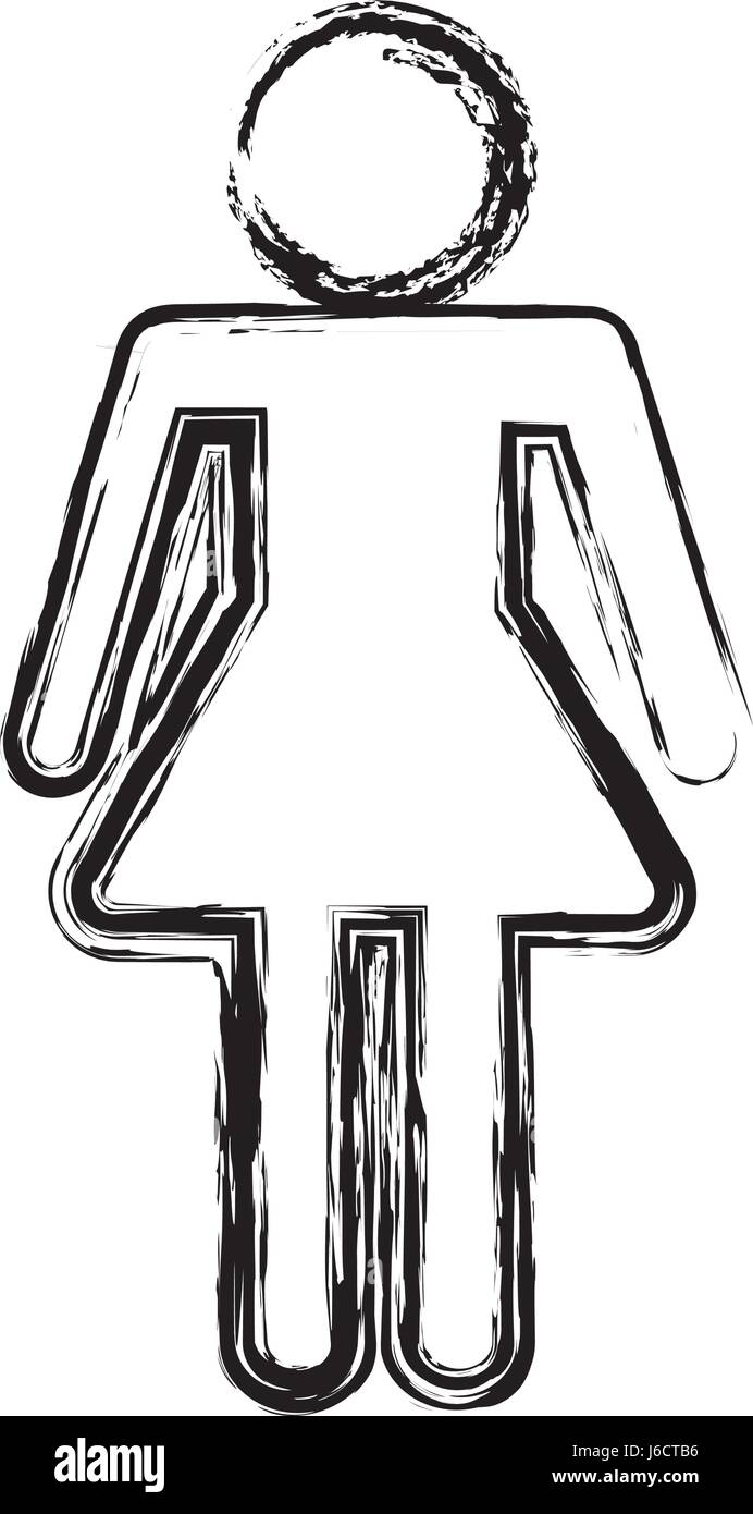 pictogram woman icon Stock Vector Image & Art - Alamy