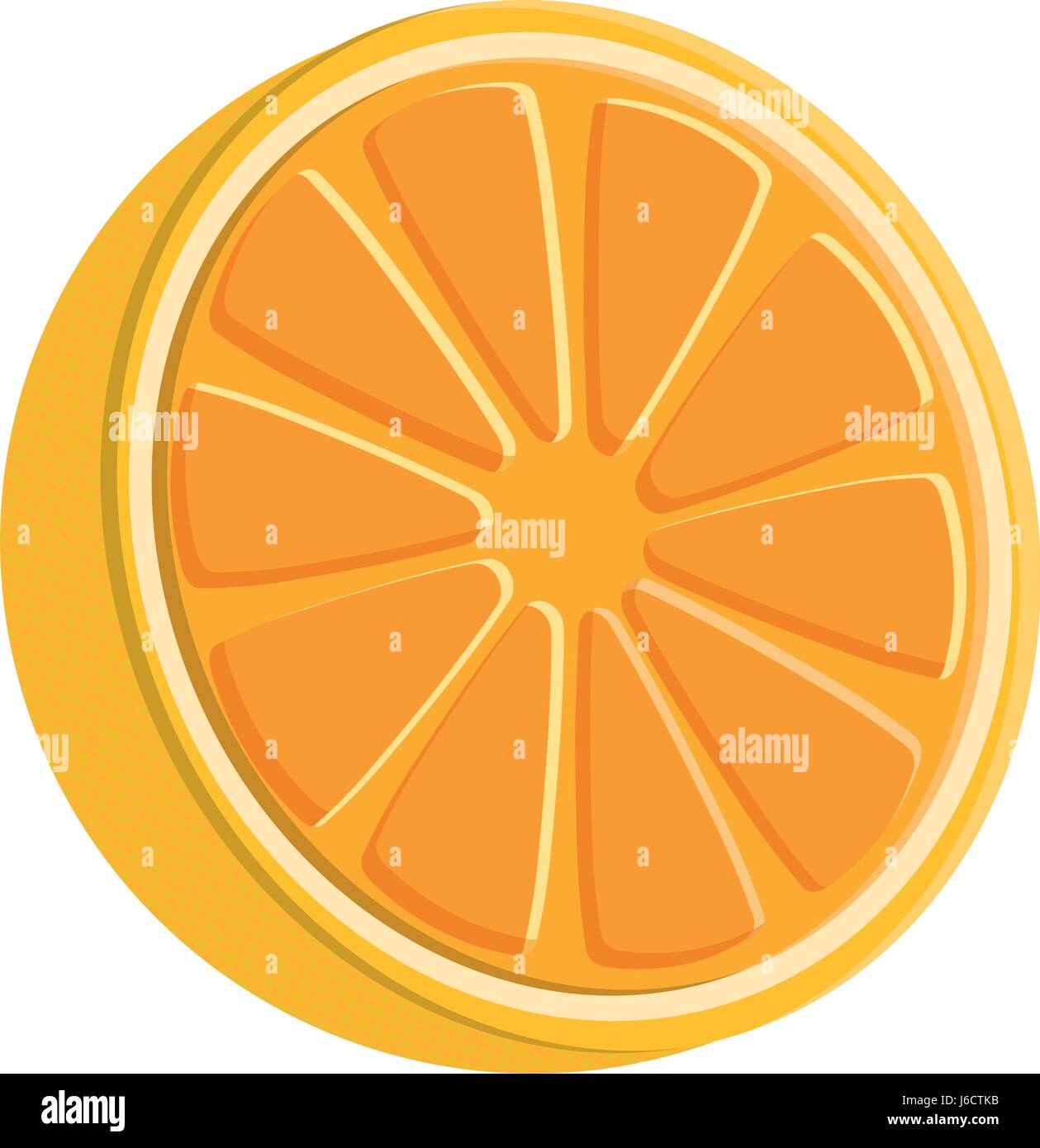 orange fruit icon Stock Vector Image & Art - Alamy