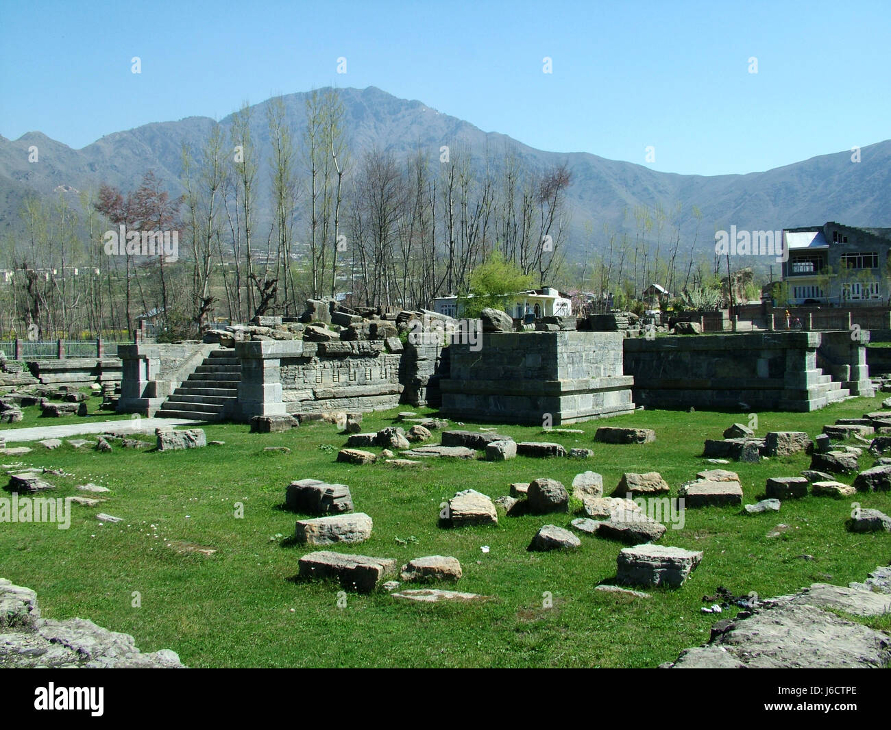 Martand Sun Temple, union territory of Kashmir, Surya (the chief solar ...