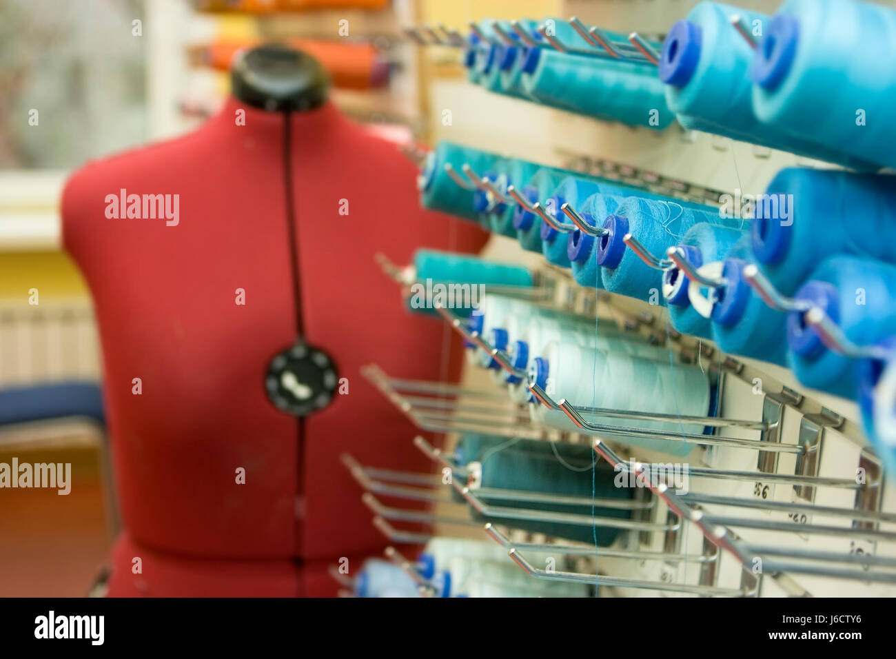 ruler thread needle tailor clothing sewing machine clothes hand finger ...