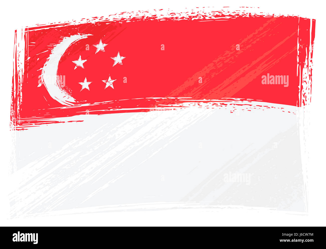 isolated asia flag singapore national country pictogram symbol ...