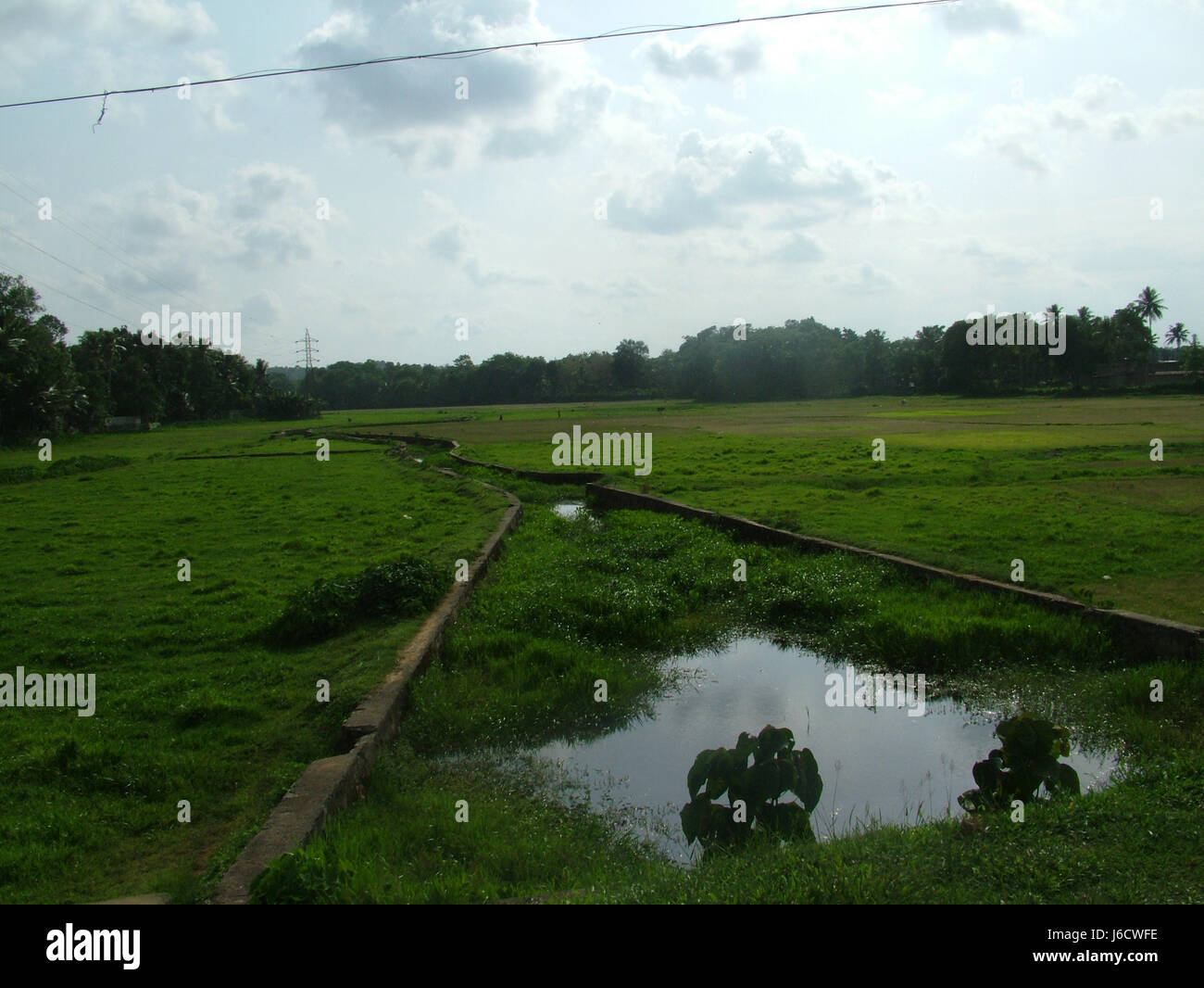 Beautiful Landscape, Village Surrounded by Greenery Mountain, Indian ...