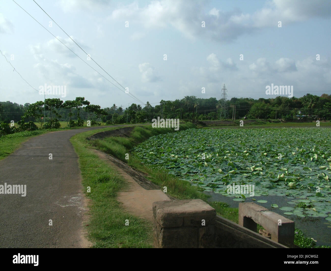 Beautiful Landscape, Village Surrounded by Greenery Mountain, Indian ...