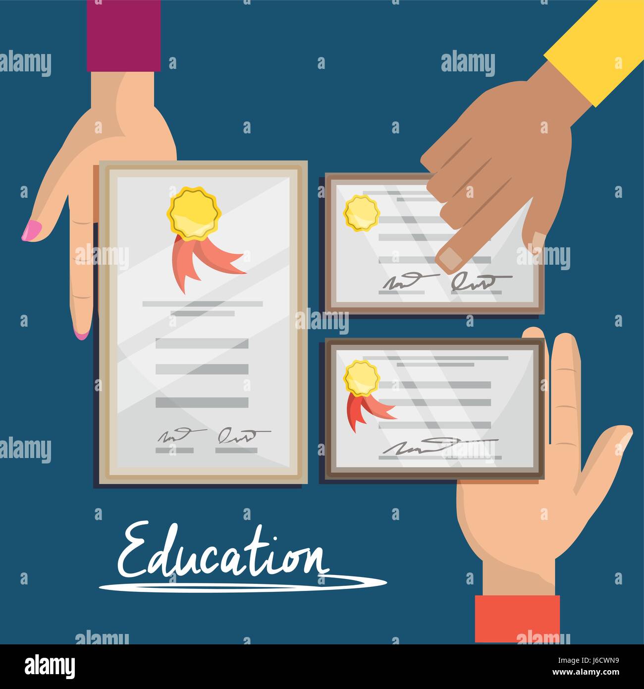 Finish study Stock Vector Images - Alamy