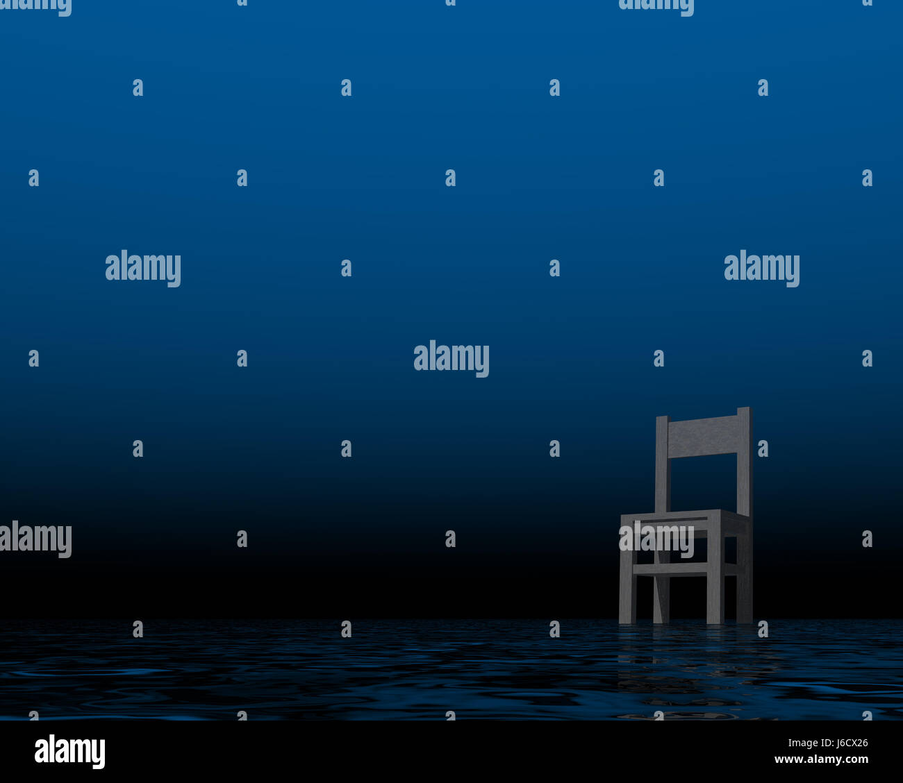 wait waiting blue furniture illustration abstract put sitting sit alone ...