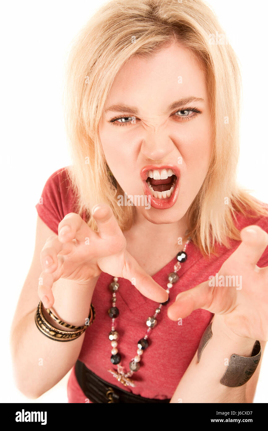 hand mouth teeth face claw bite hiss woman hand beautiful beauteously ...