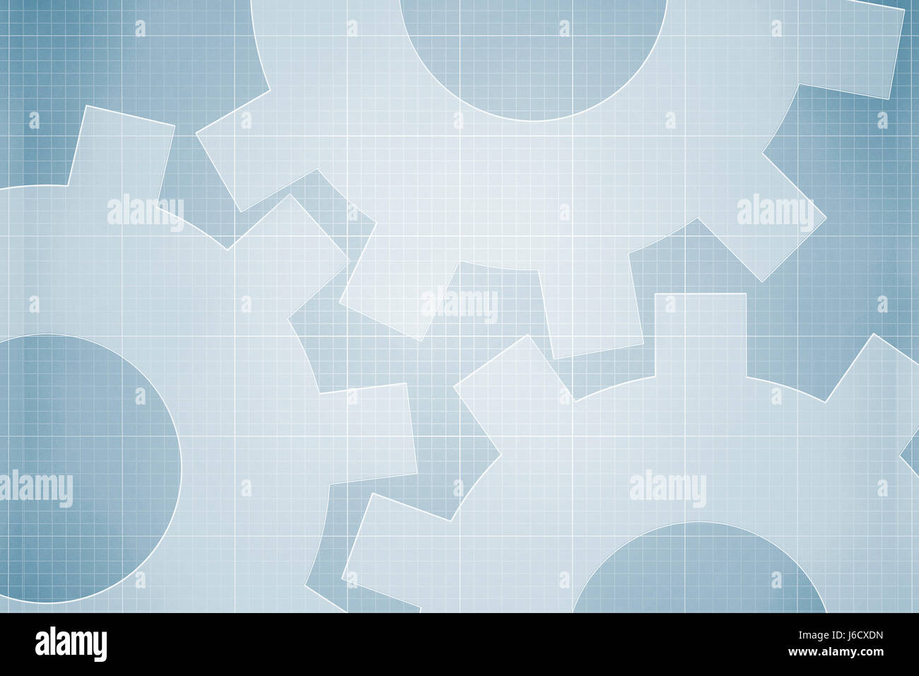 illustration gear backdrop background blue motion postponement moving ...