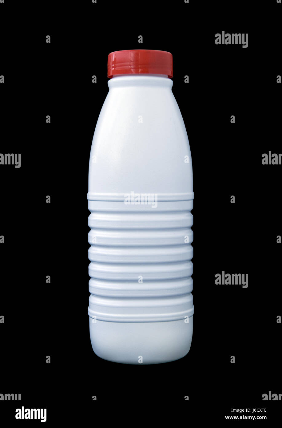 object isolated milk bottle plastic synthetic material path way white ...
