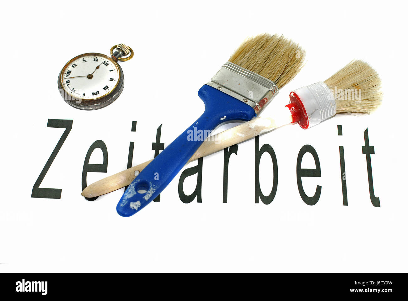 Temporary employment agency Cut Out Stock Images & Pictures - Alamy