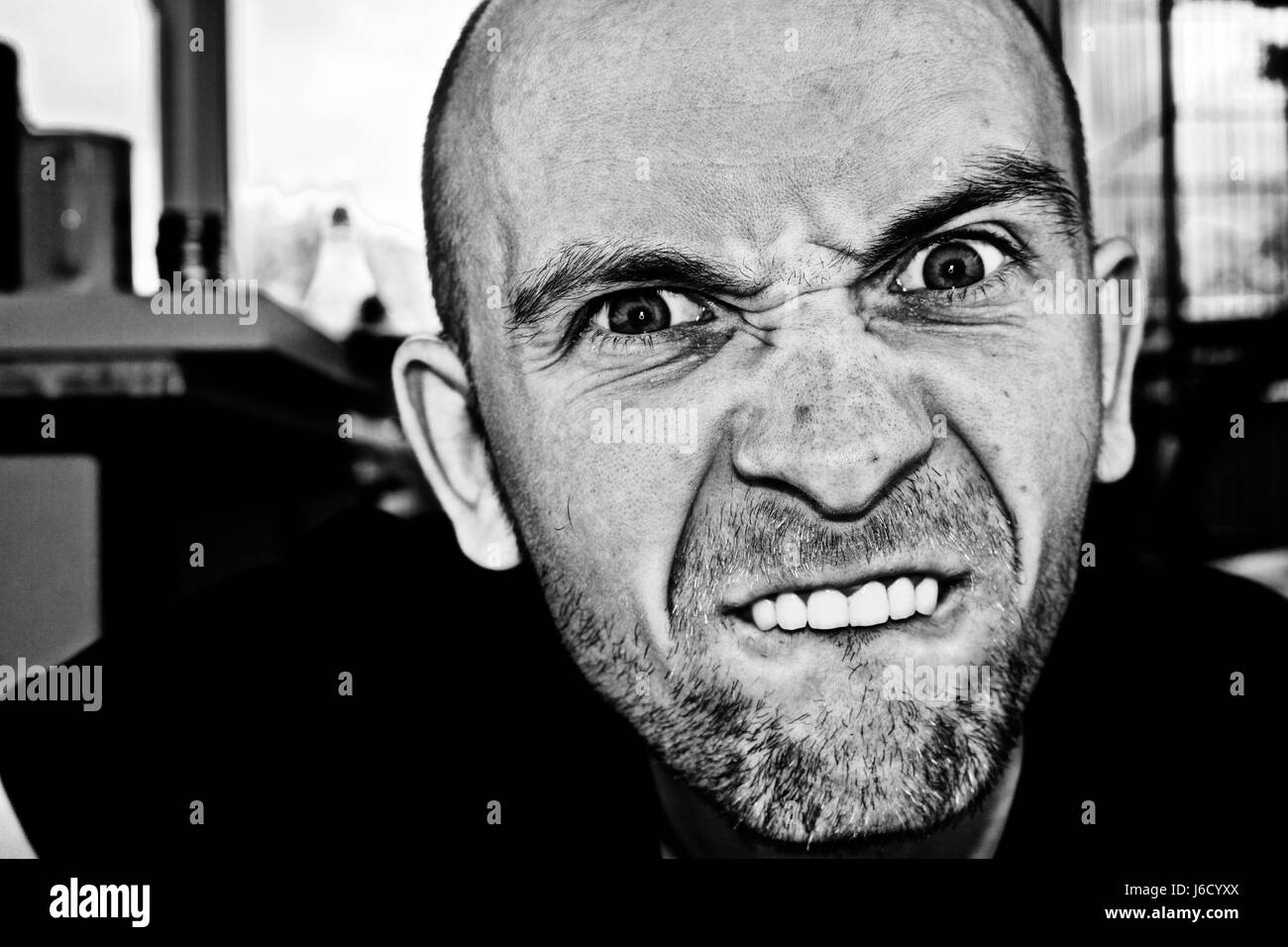 Strange boy Black and White Stock Photos & Images - Alamy