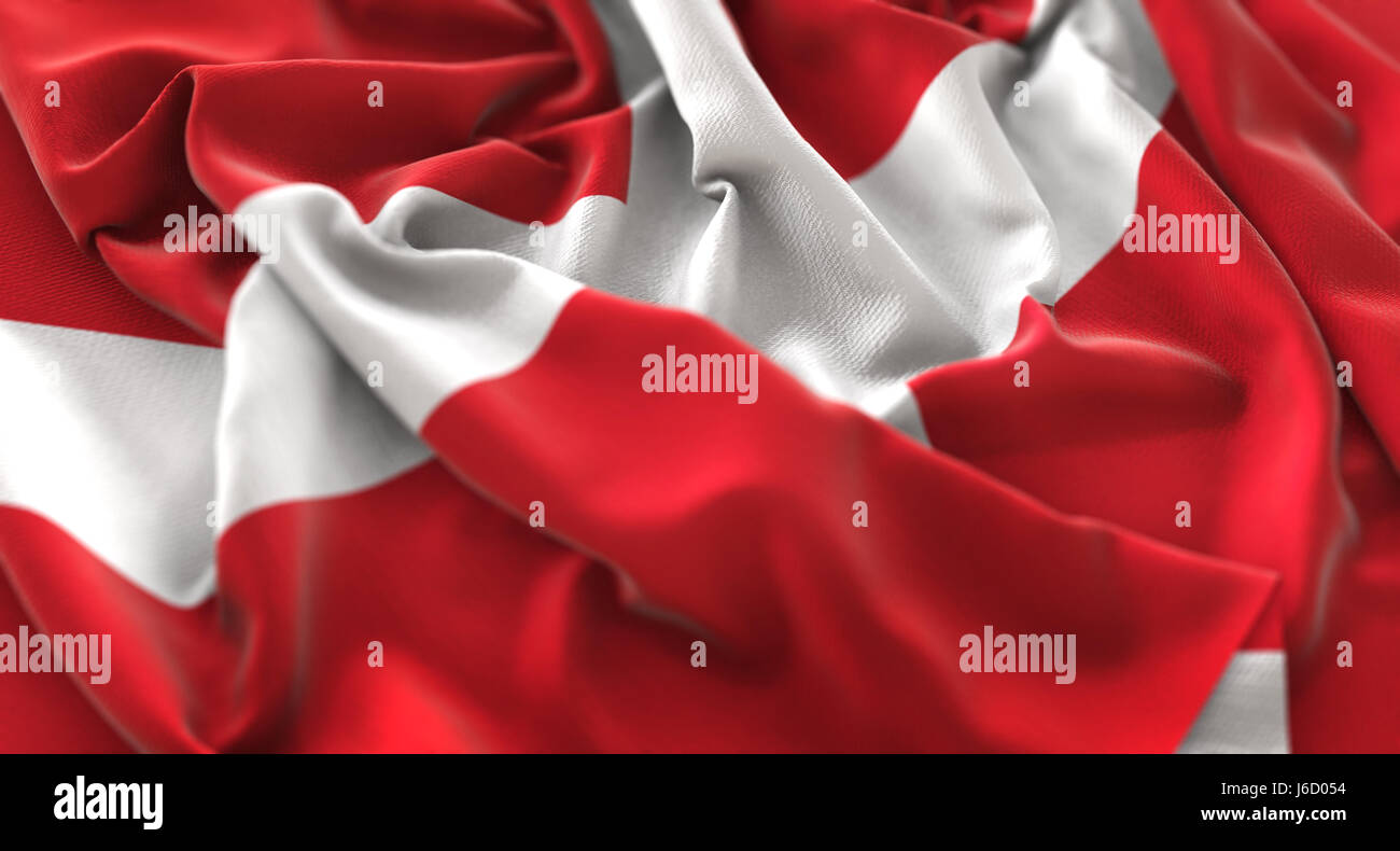 Sovereign Military Order of Malta Flag Ruffled Beautifully Waving Macro ...