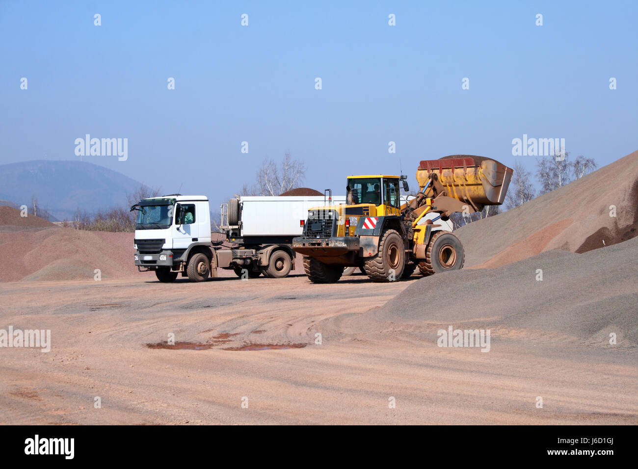 industry duty bulldozer excavator truck lorry machine heavy hard stone ...