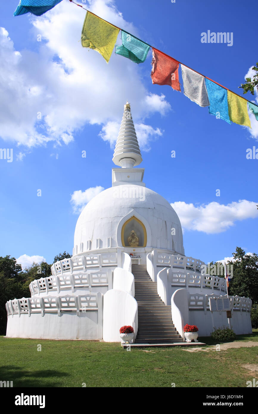 the largest stupa of europe Stock Photo - Alamy