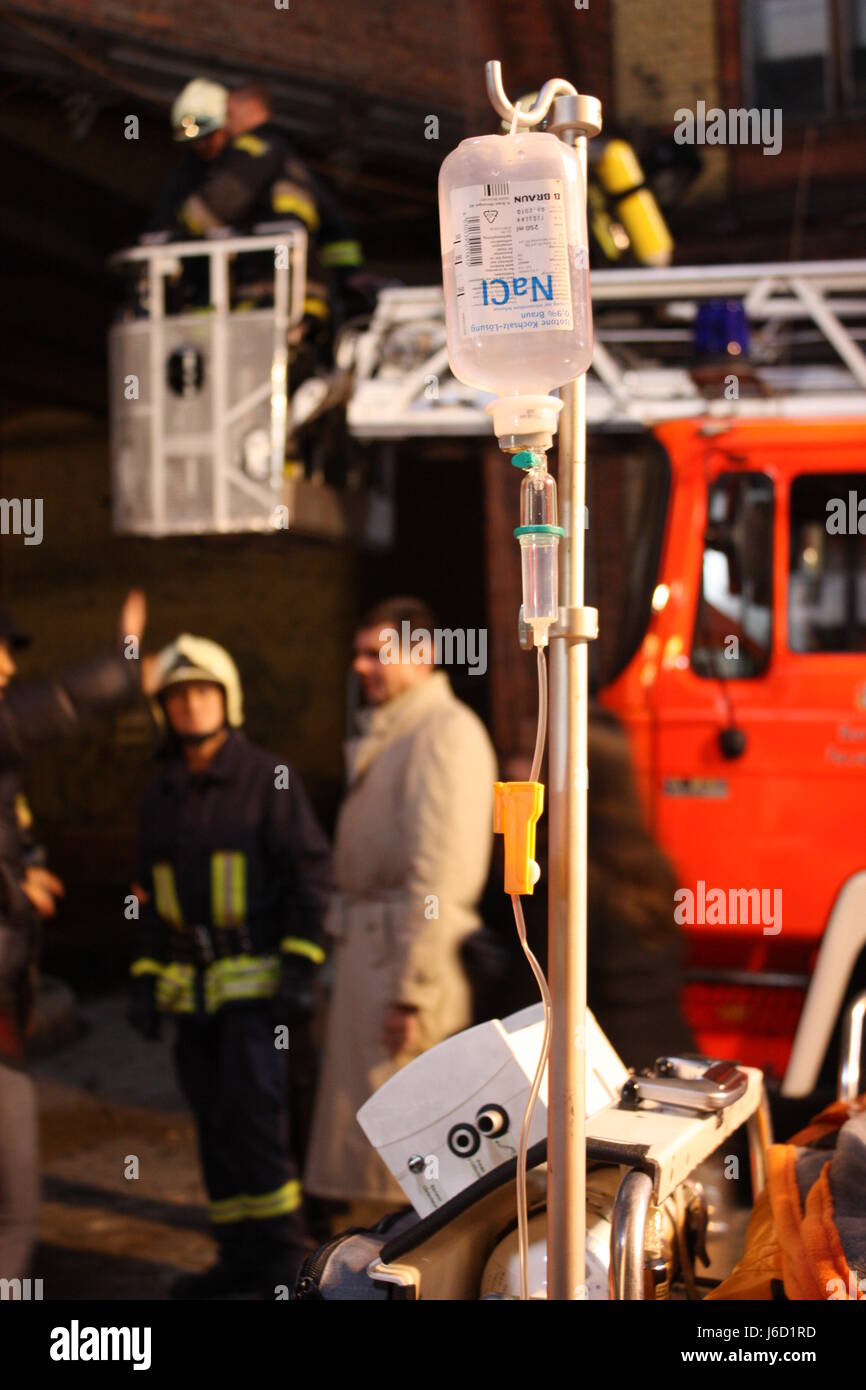 infusion on site Stock Photo - Alamy