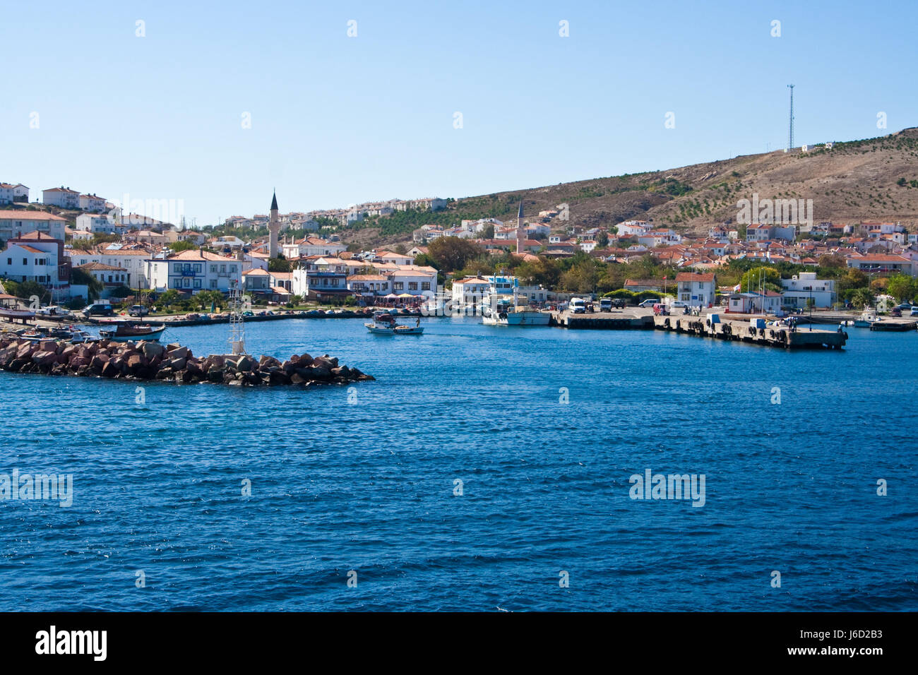 bozcaada in turkey Stock Photo - Alamy