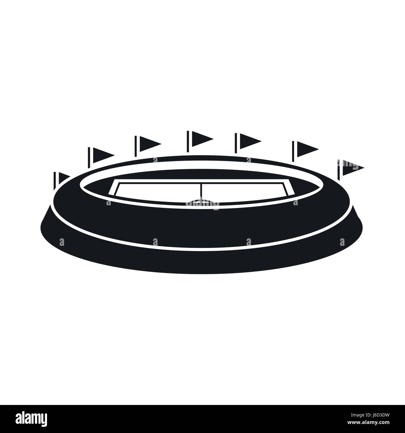 Stadium icon in simple style Stock Vector Image & Art - Alamy