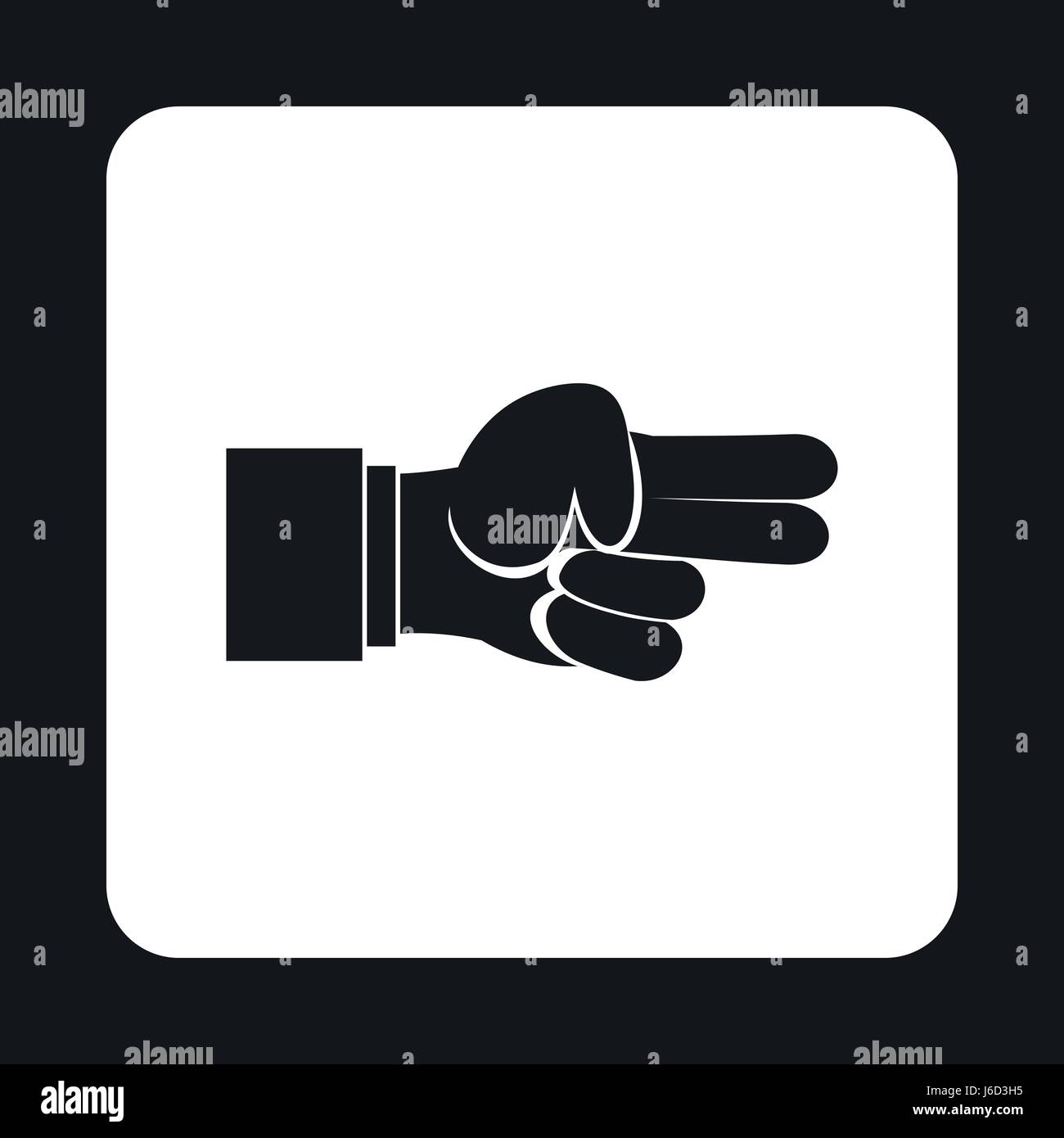 Point finger v Stock Vector Images - Alamy