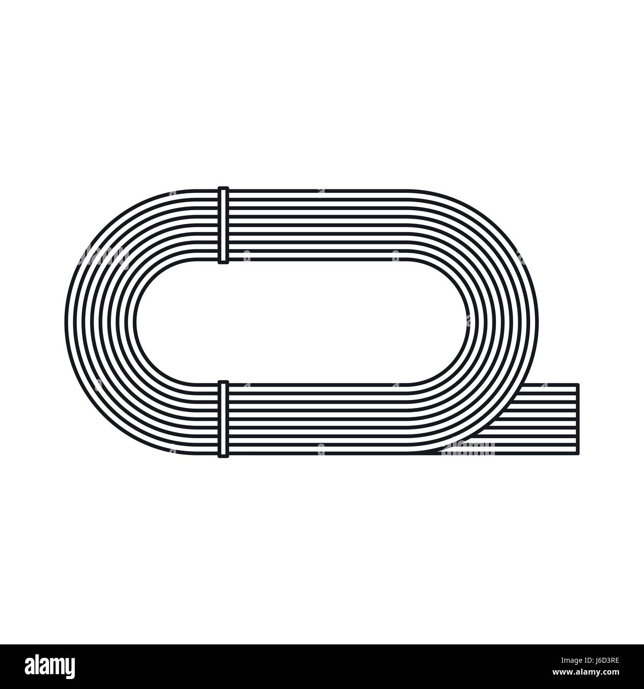 Stadium Race Course Stock Vector Images - Alamy