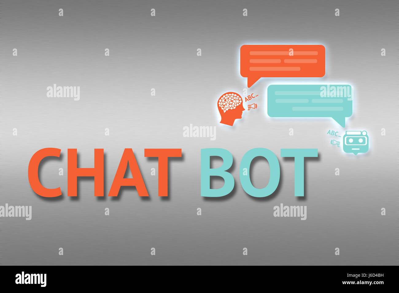 Chat bot , Robo everywhere and future marketing concept. Chatbot ...