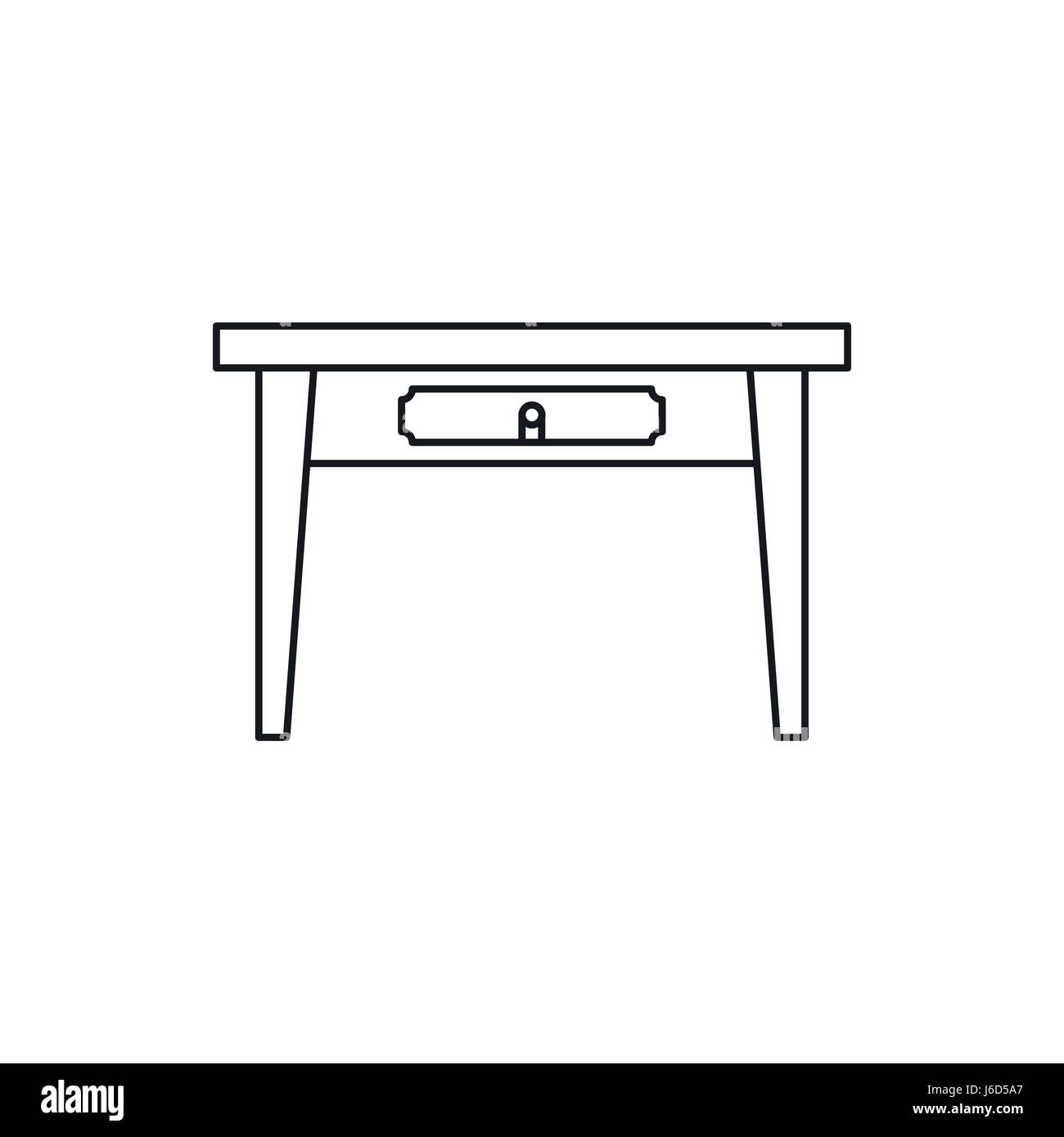 Small table in restaurant Cut Out Stock Images & Pictures - Alamy