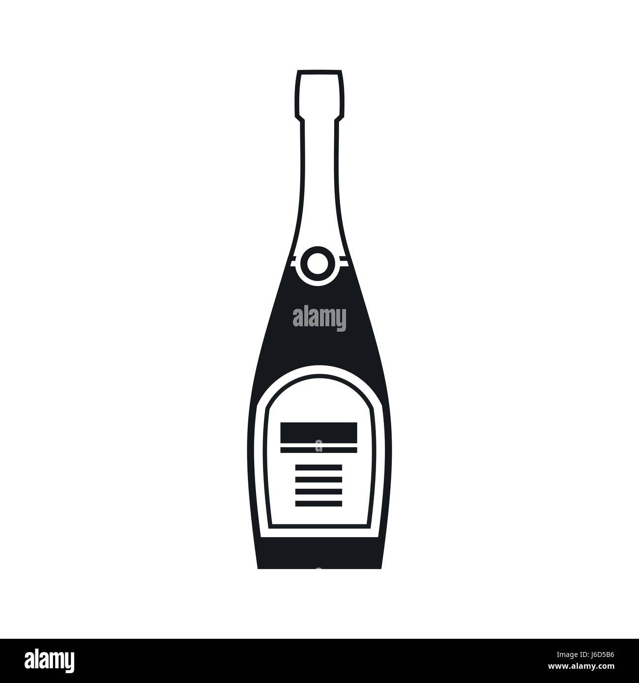 Realistic glass sparkling champagne Cut Out Stock Images & Pictures - Alamy