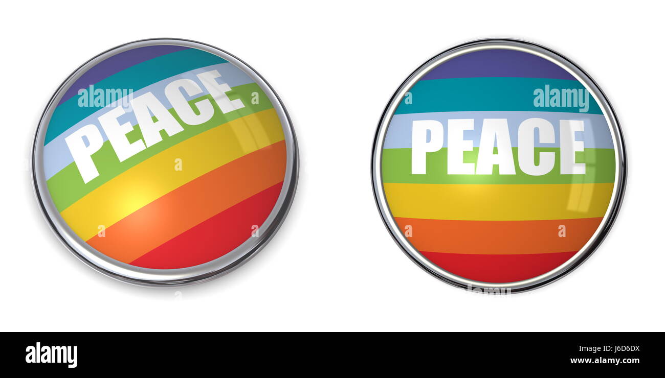 flag rainbow peace button banner pin sticker stickers blue humans human ...